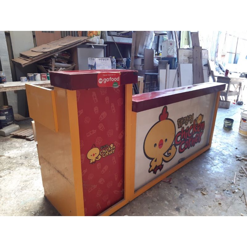 Jual Meja Kasir/Booth/Meja Prepare | Shopee Indonesia