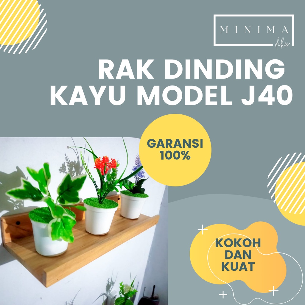 Jual Rak Dinding Kayuh Model J40 | Shopee Indonesia