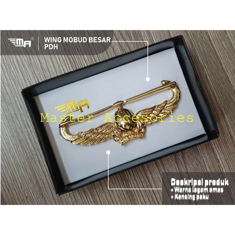 Jual Brivet Wing Mobut Besar PDH TNI/Militer AD | Shopee Indonesia