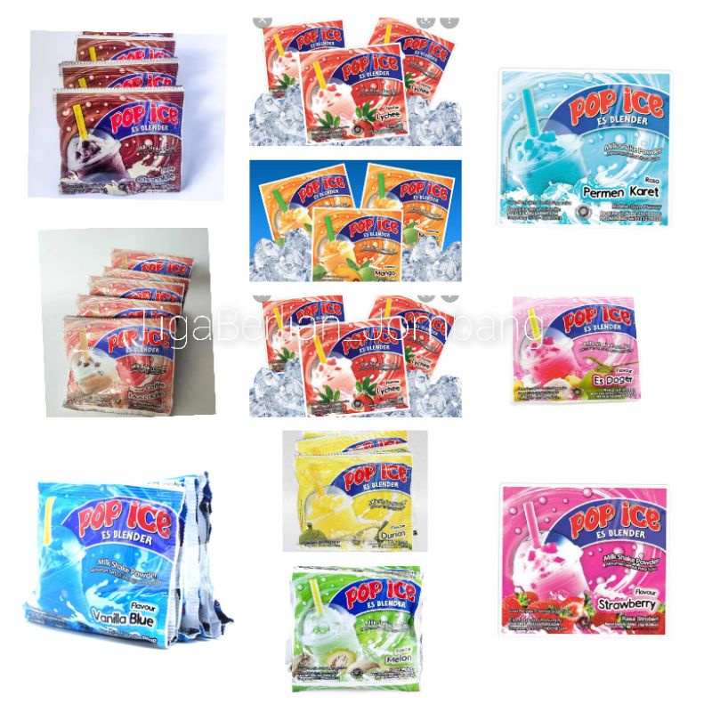 Jual POP ICE 1 RENTENG ISI 10PCS | Shopee Indonesia