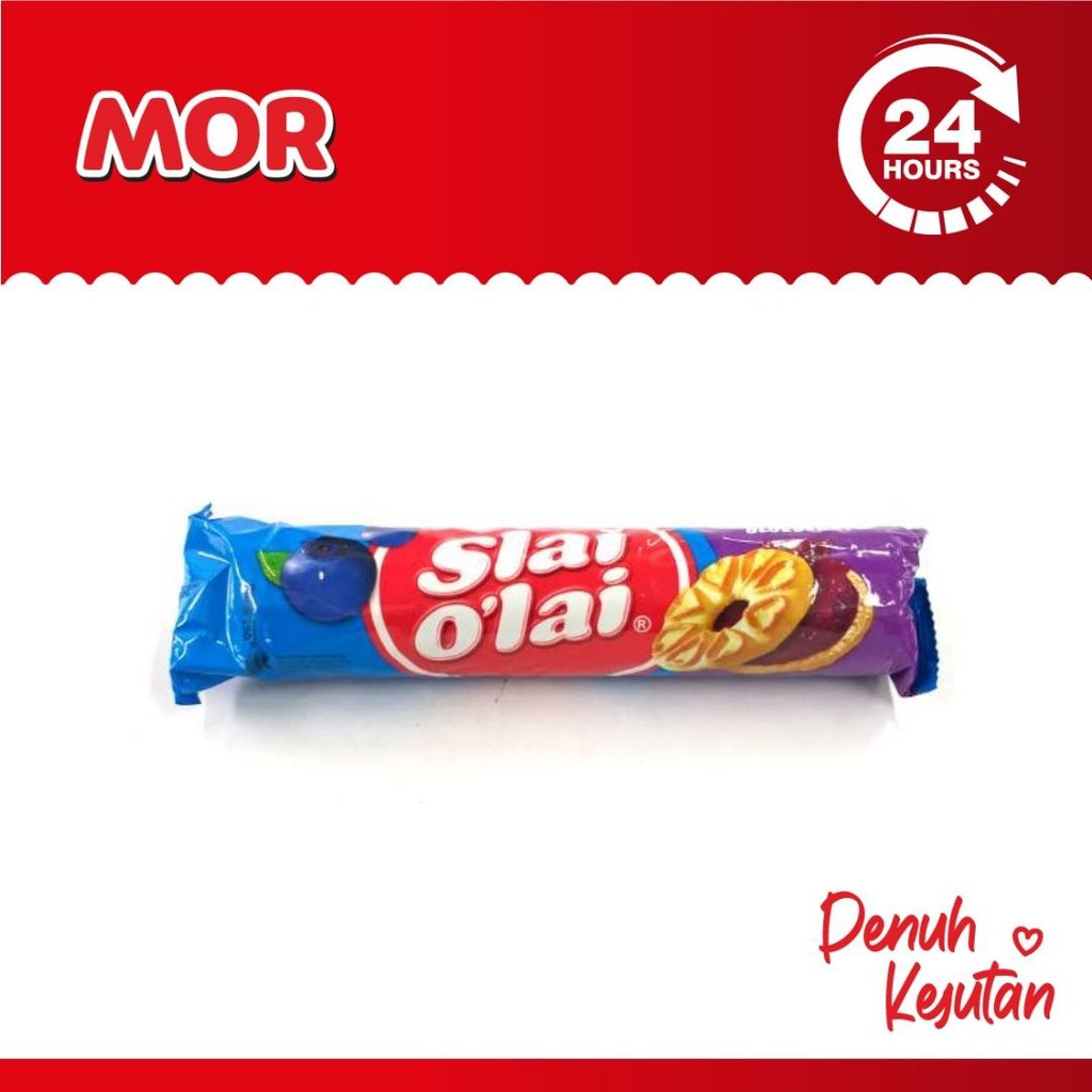 Jual ROMA Slai Olai Blueberry Biskuit Berri 128 gr | Shopee Indonesia