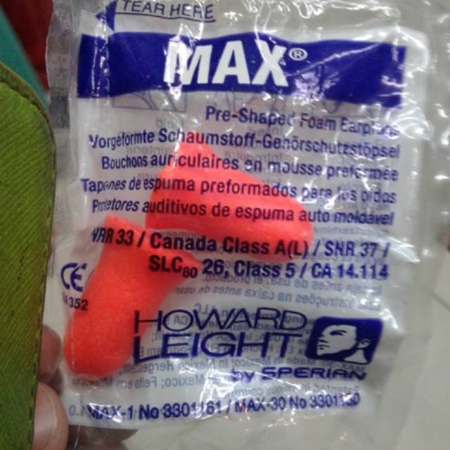 Jual Ear Plug Max NRR 33 DB Tanpa Tali MURAH | Shopee Indonesia