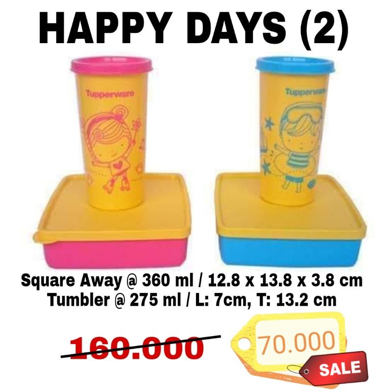 Jual HAPPY DAYS ( 2 SET ) | Shopee Indonesia