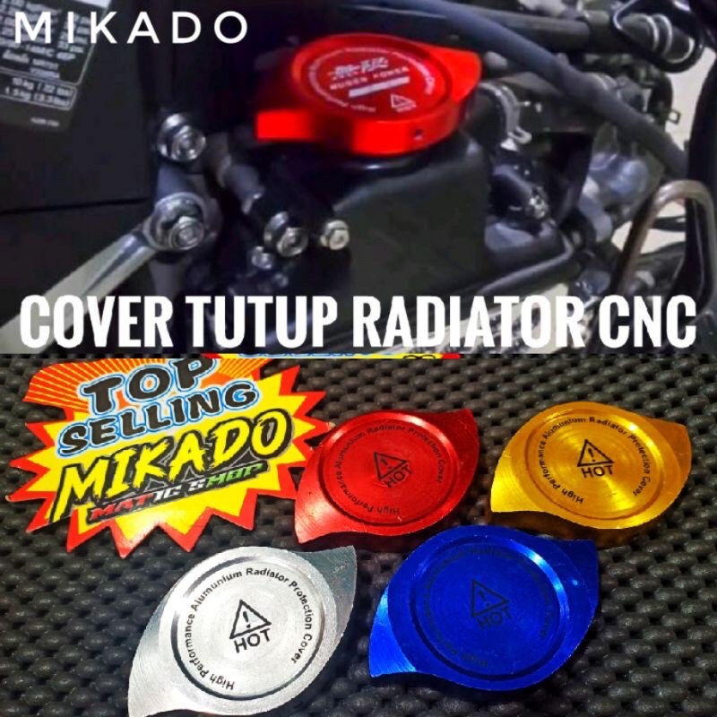 Jual cover tutup cap radiator MOBIL & MOTOR CNC cover tutup radiator ...