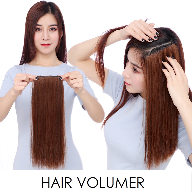 Jual HAIR VOLUMER / PONI CLIP ON RAMBUT PALSU WANITA 02 10CM X 30CM ...