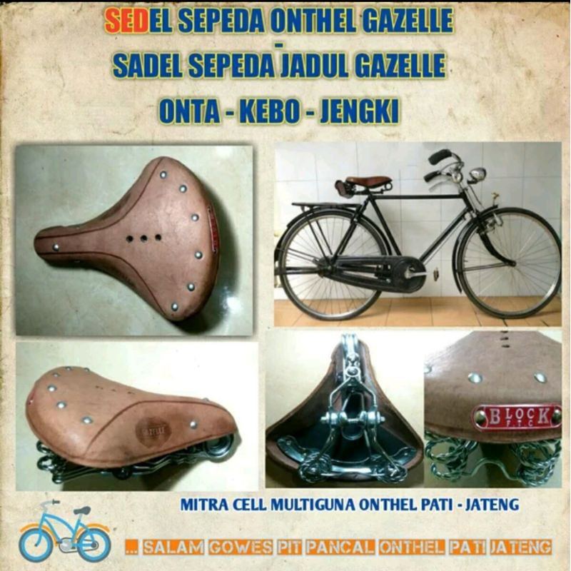 Jual Sadle / Sadel Sepeda Onthel Onta Kebo | Shopee Indonesia