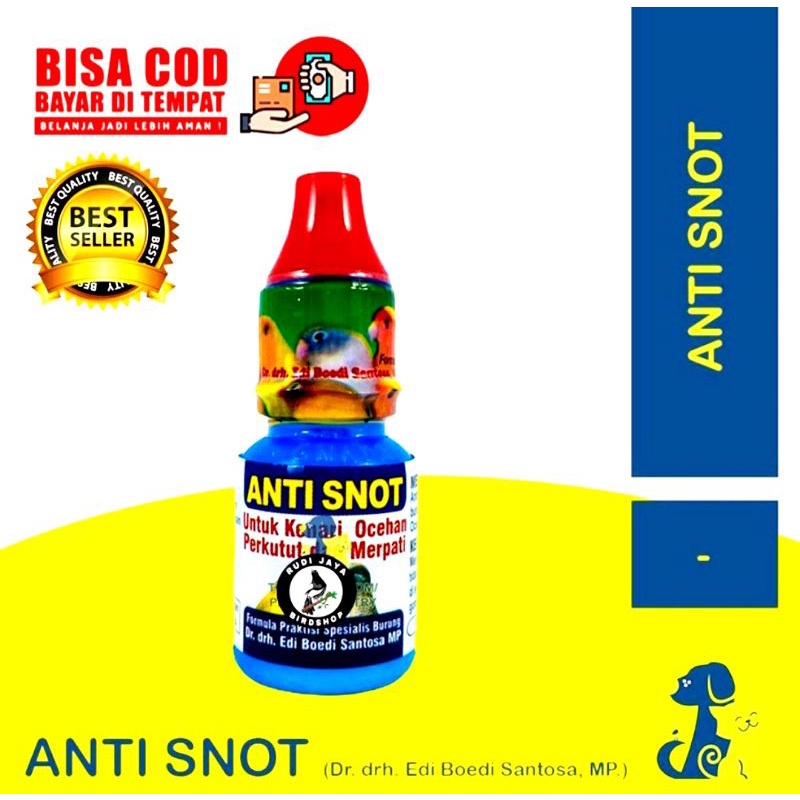 Jual Anti Snot obat burung sakit mata dr edhi | Shopee Indonesia