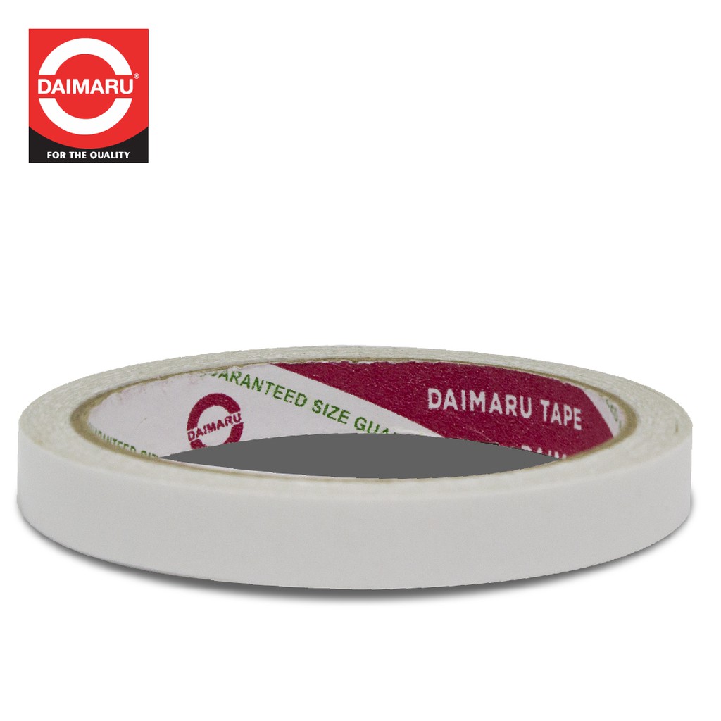 Jual Daimaru Double Tape 12 mm x 12 Yard (1 pcs ) | Shopee Indonesia