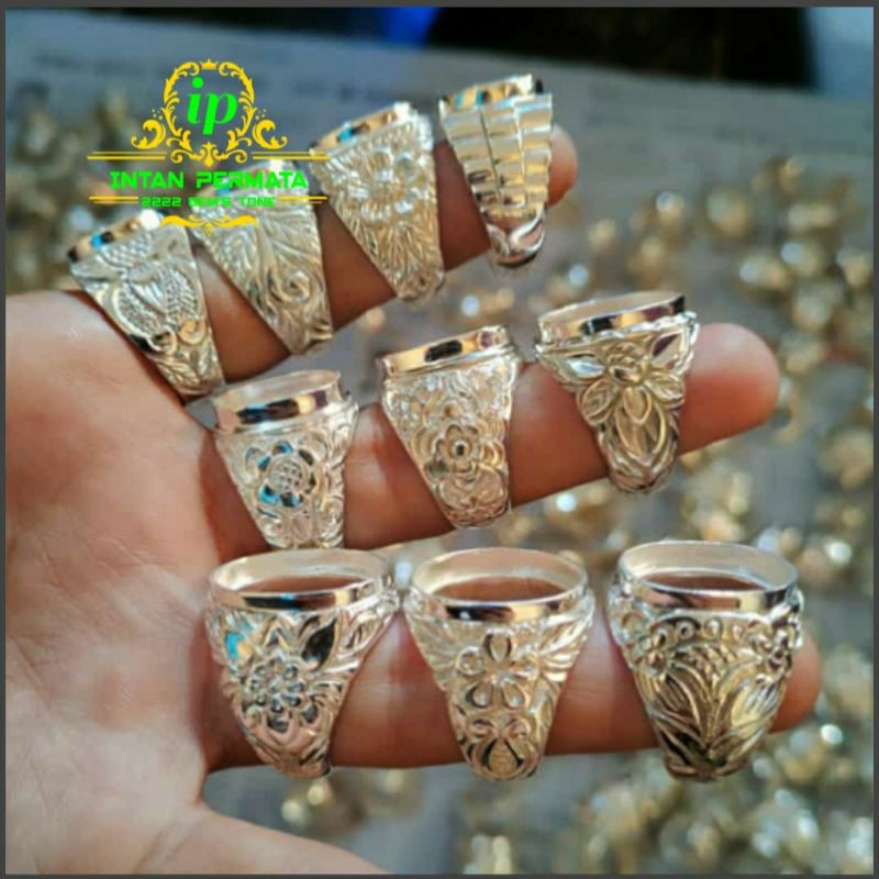Jual cincin emban perak murni hanmade ukir corr super keren bisa reques ...