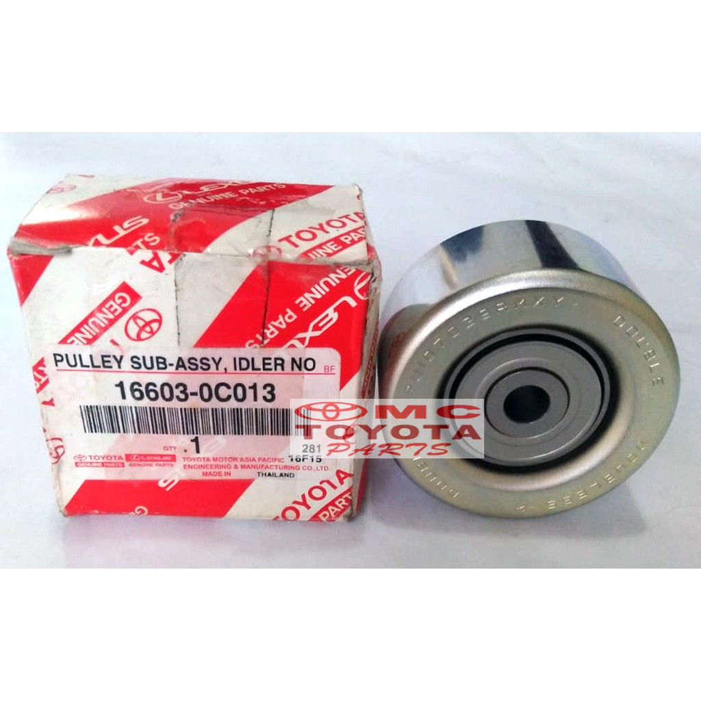 Jual Pulley Tensioner V Belt Innova Fortuner Hilux 16603-0C013 | Shopee ...