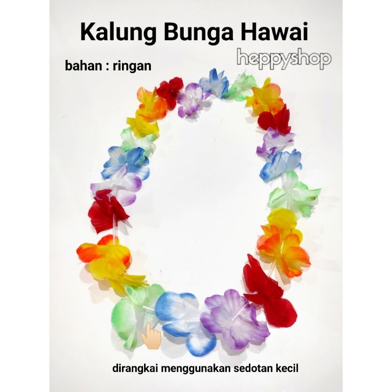 Jual Kalung Bunga Hawai, Kalung Penyambutan | Shopee Indonesia