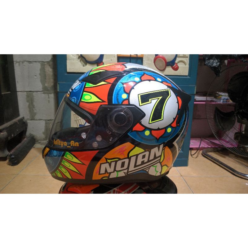 Jual Helm NOLAN N605 Chaz davies | Shopee Indonesia