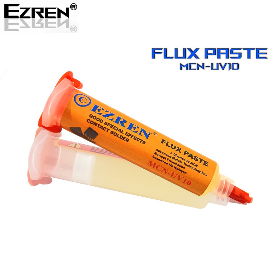 Jual Ezren MCN-UV10 Flux Paste Solder Minyak Solder Premium SMD PCB BGA PGA | Shopee Indonesia