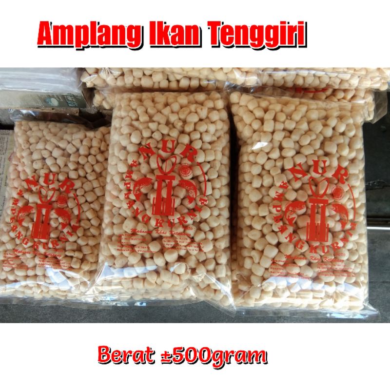 Jual Amplang Ikan Tenggiri (±500gr) Oleh oleh Khas Pontianak / Amplang ...