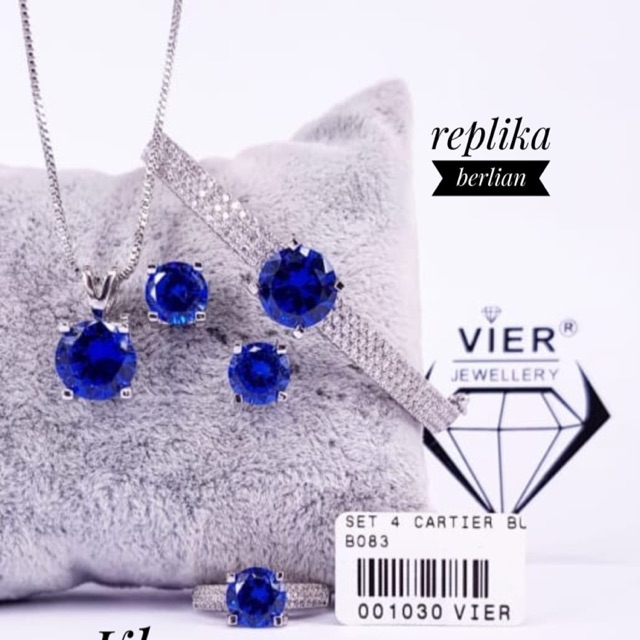 Jual Replika diamond batu permata set | Shopee Indonesia