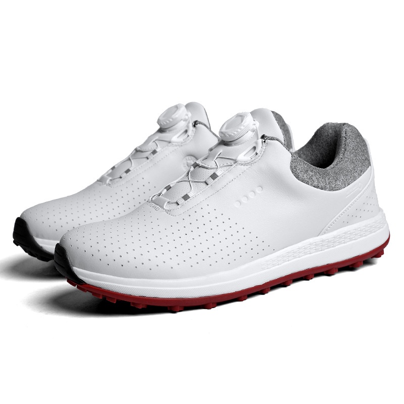 Jual Sepatu Golf Pria Profesional Sepatu Golf Berputar Gesper Kuku ...