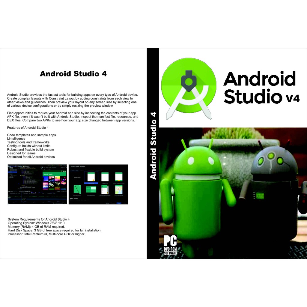 Jual PROGRAM PC Android Studio 3 DAN 4 COLLECTION | Shopee Indonesia