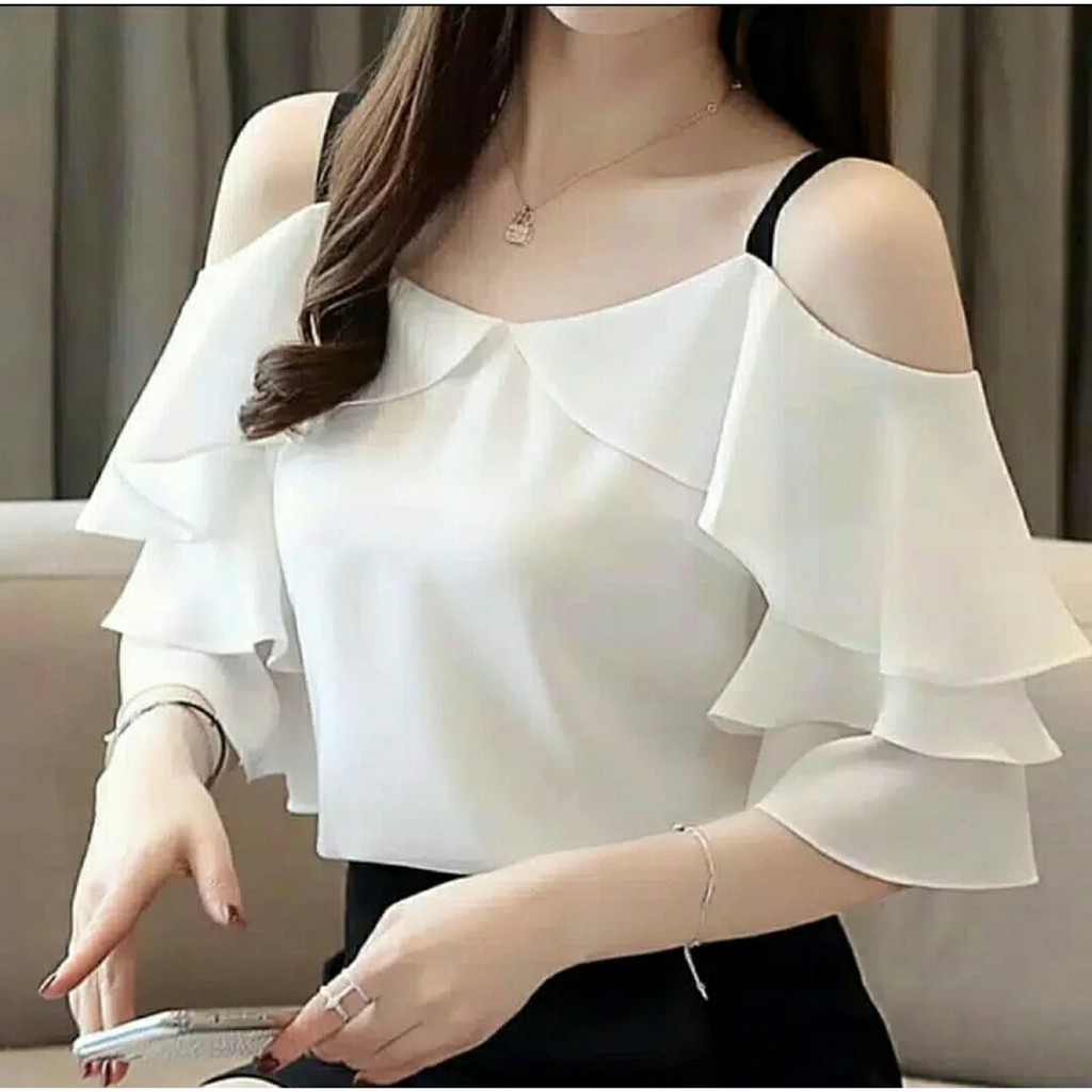Jual Sabrina top tersedia ukuran S sampai 7XL | Shopee Indonesia