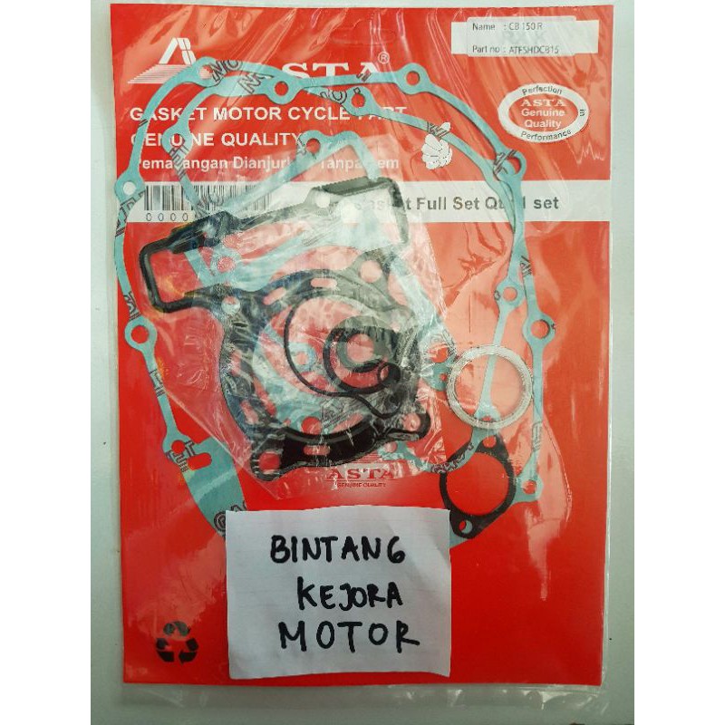 Jual PAKING PACKING PERPAK GASKET FULL SET FULLSET CB150 R CB 150 R CBR 150 ASTA | Shopee Indonesia