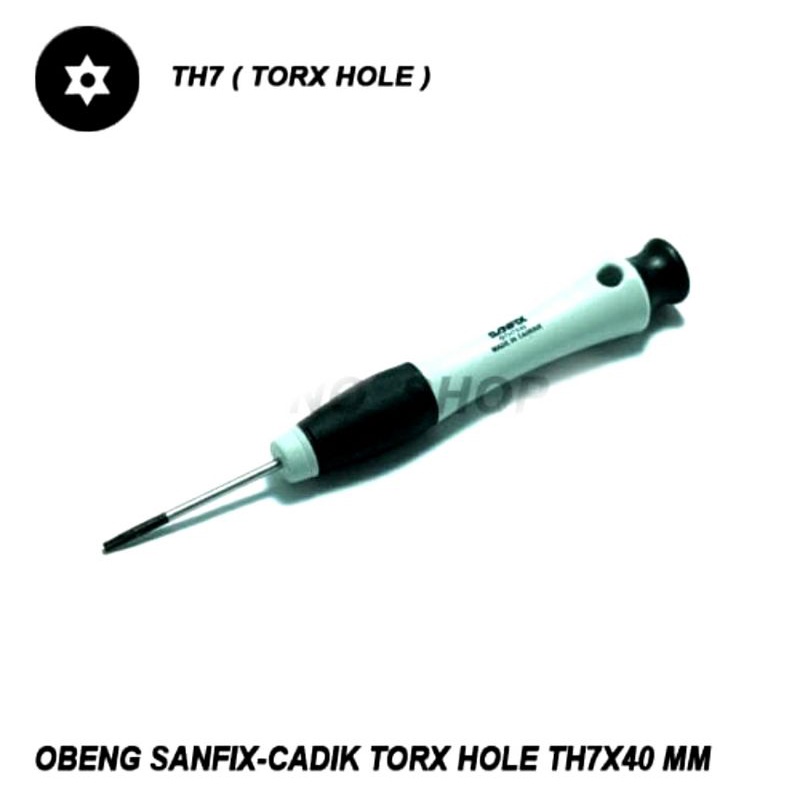 Jual Obeng Sanfix-Cadik Torx Hole TH7x40 mm | Shopee Indonesia
