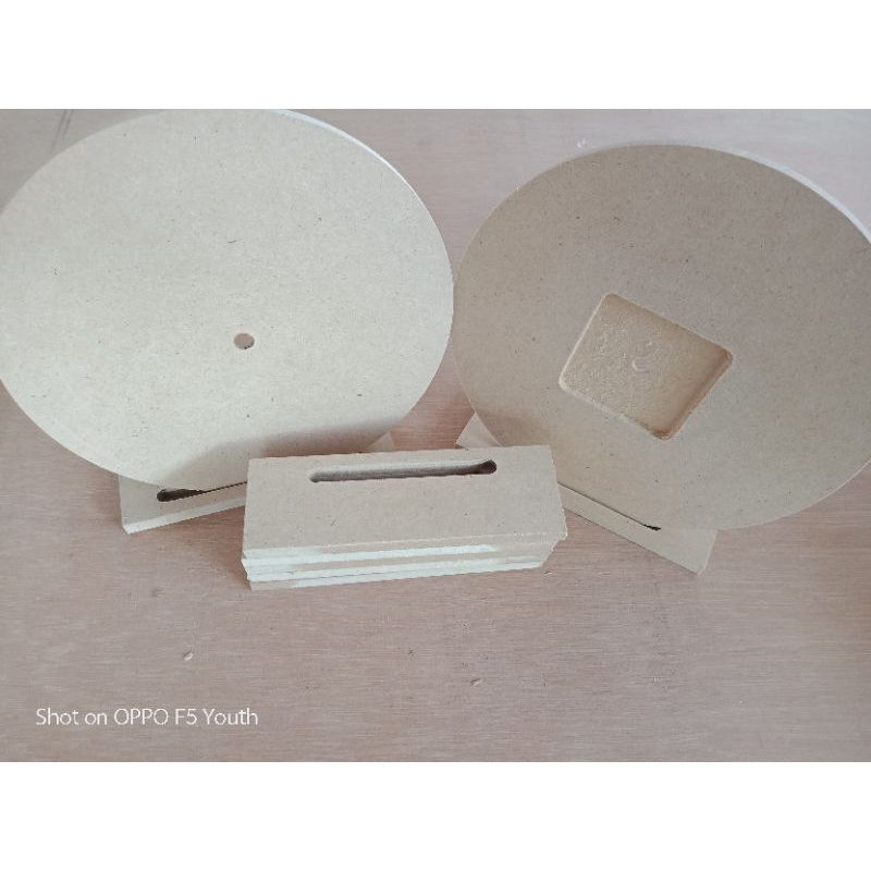 Jual mdf bahan jam D20cm/D15cm 6mm+standing | Shopee Indonesia