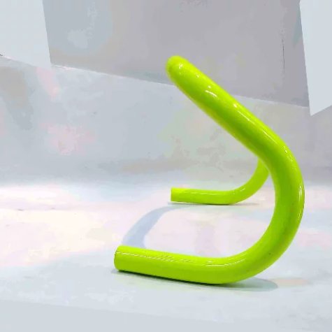 Jual Handlebar Stang Balap Drop Bar Track Bar Yellow Fluo Diameter ...