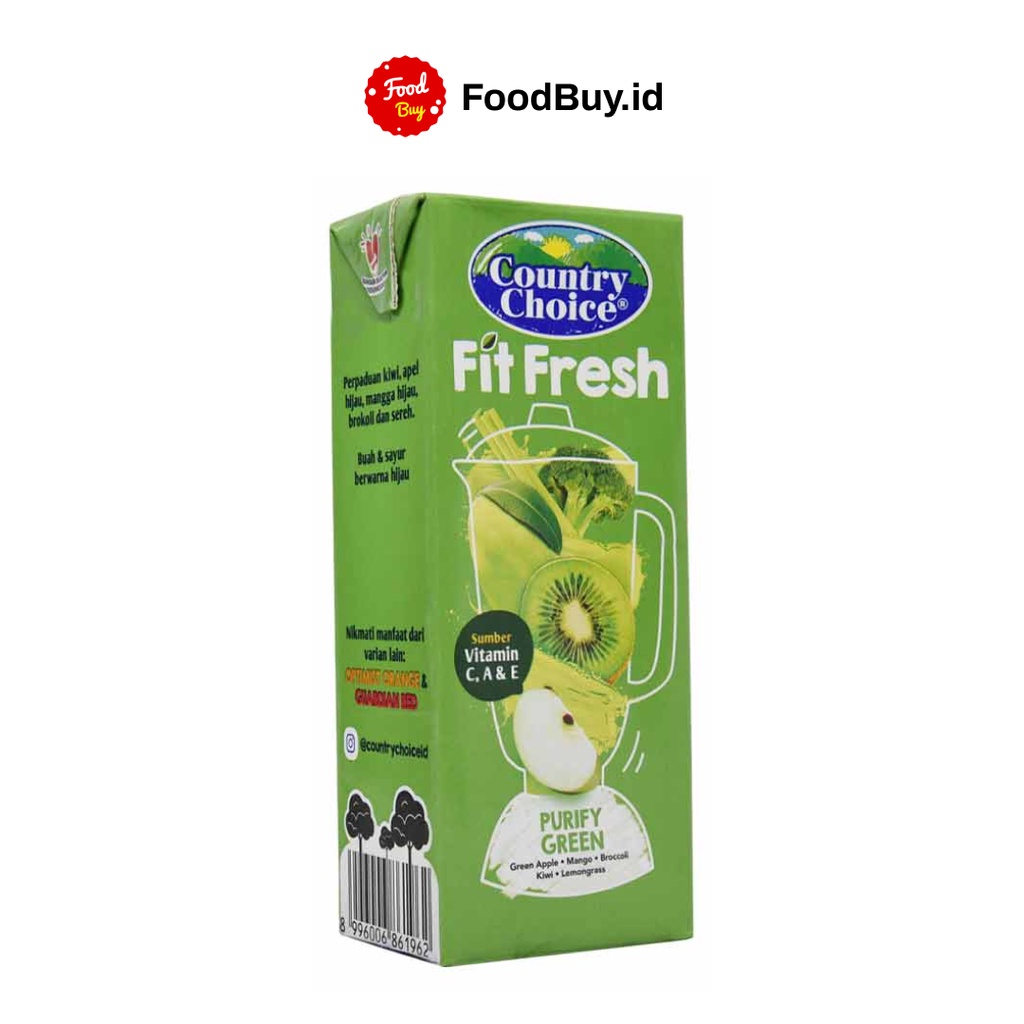 Jual Country Choice Fit Fresh Purify Green 250 ml | Shopee Indonesia