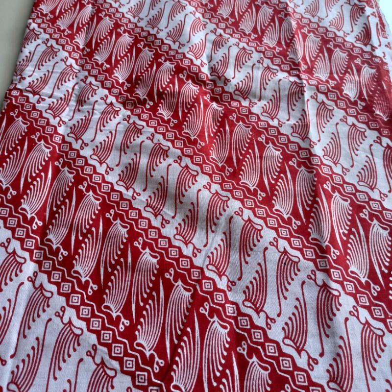 Jual crn kain batik merah putih kain merah putih seragam sekolah kain ...