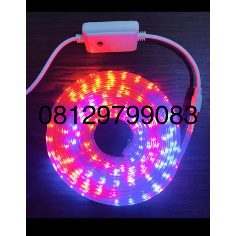 Jual lampu selang led strip warna warni rgb paket dekorasi outdoor ...