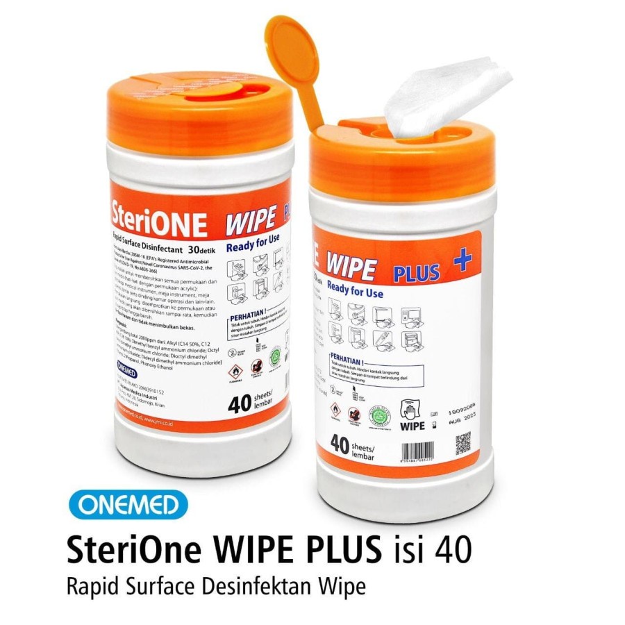 Jual Tissue desinfektan wipe plus canister | Shopee Indonesia