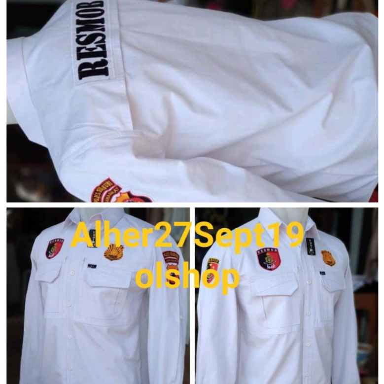 Jual kemeja tactical Resmob baju tactical Resmob lengan panjang kemeja ...