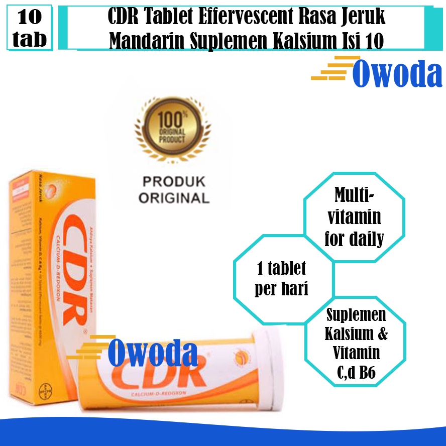 Jual CDR Tablet Effervescent Rasa Jeruk Mandarin Suplemen Kalsium Isi ... Jual CDR Tablet Effervescent Rasa Jeruk Mandarin Suplemen Kalsium Isi ...