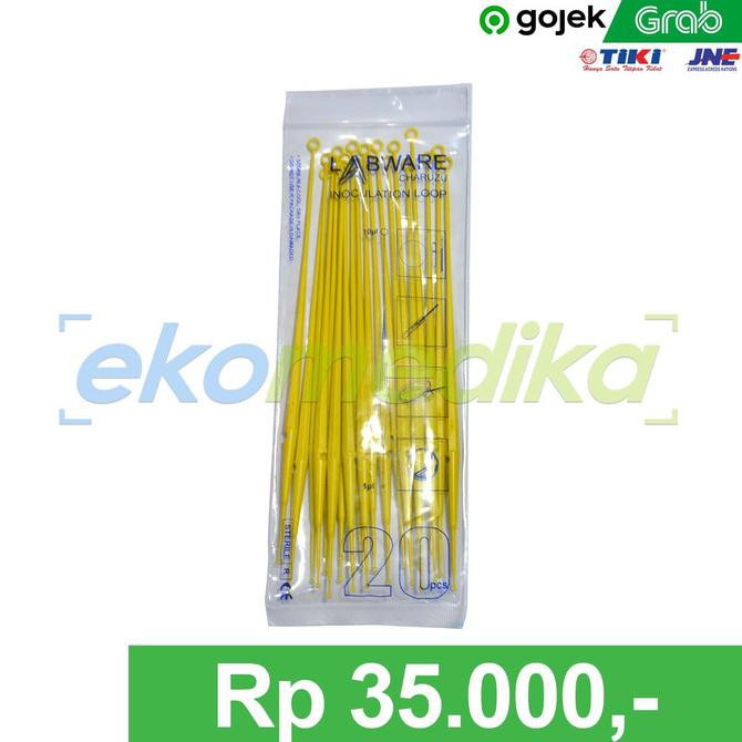 Jual LABWARE Charuzu CLW-HP4034 Inoculation Loop / Ose Bulat isi 20ea ...