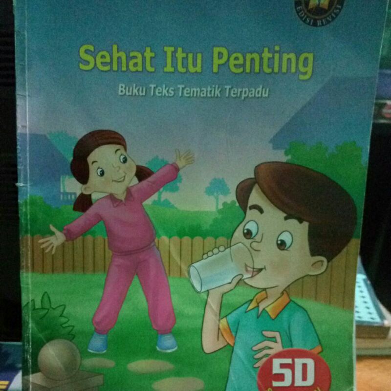 Jual Buku Teks Tematik Terpadu Sehat Itu Penting 5d Sd Mi Kelas V