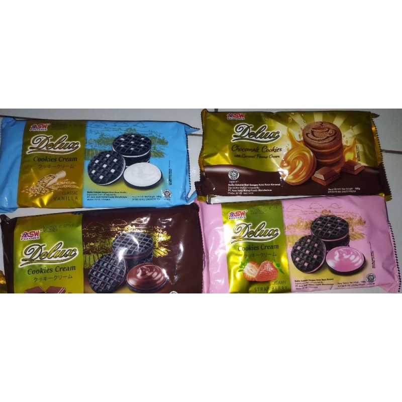 Jual ASW DELUX COOKIES CREAM 160gr | Shopee Indonesia