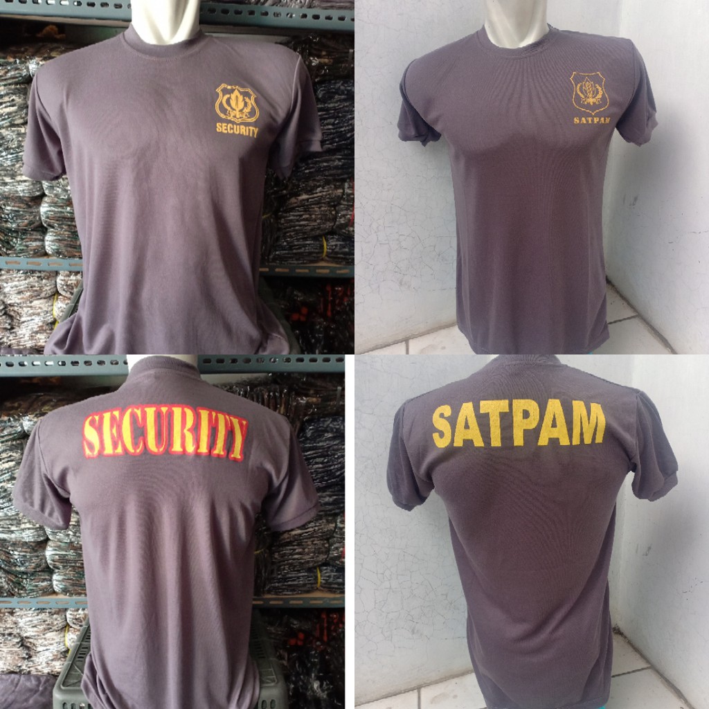 Jual Kaos security / satpam warna coklat | Shopee Indonesia Jual Kaos security / satpam warna coklat | Shopee Indonesia