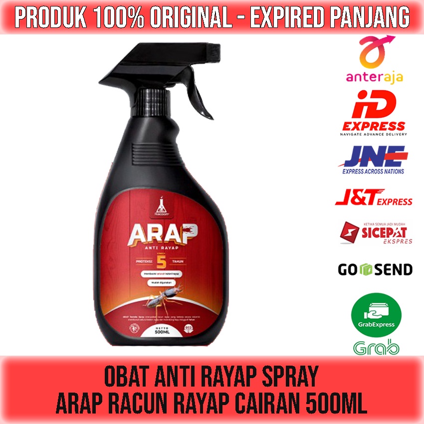 Jual OBAT ANTI RAYAP SPRAY ARAP RACUN RAYAP SEMPROT CAIR 500ml | Shopee ...