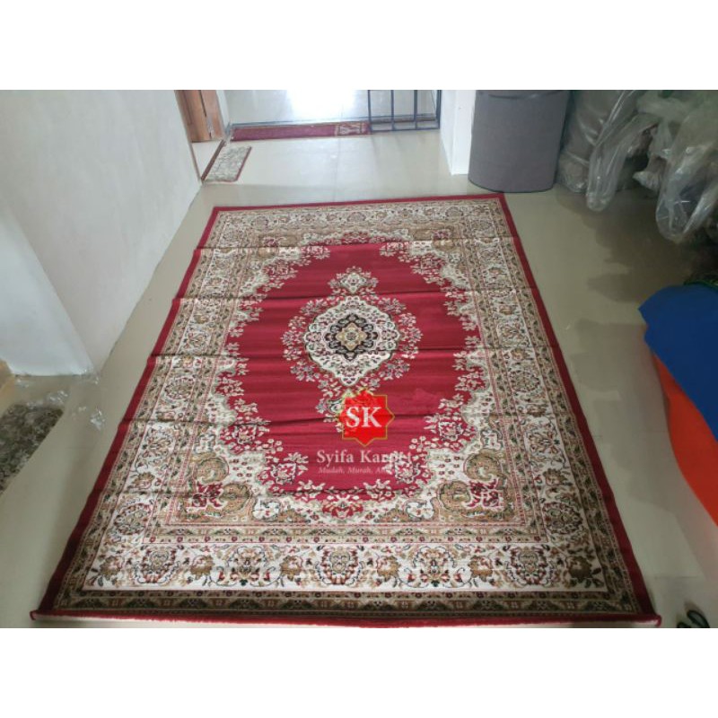 Jual karpet permadani iranshar 2x290 | Shopee Indonesia