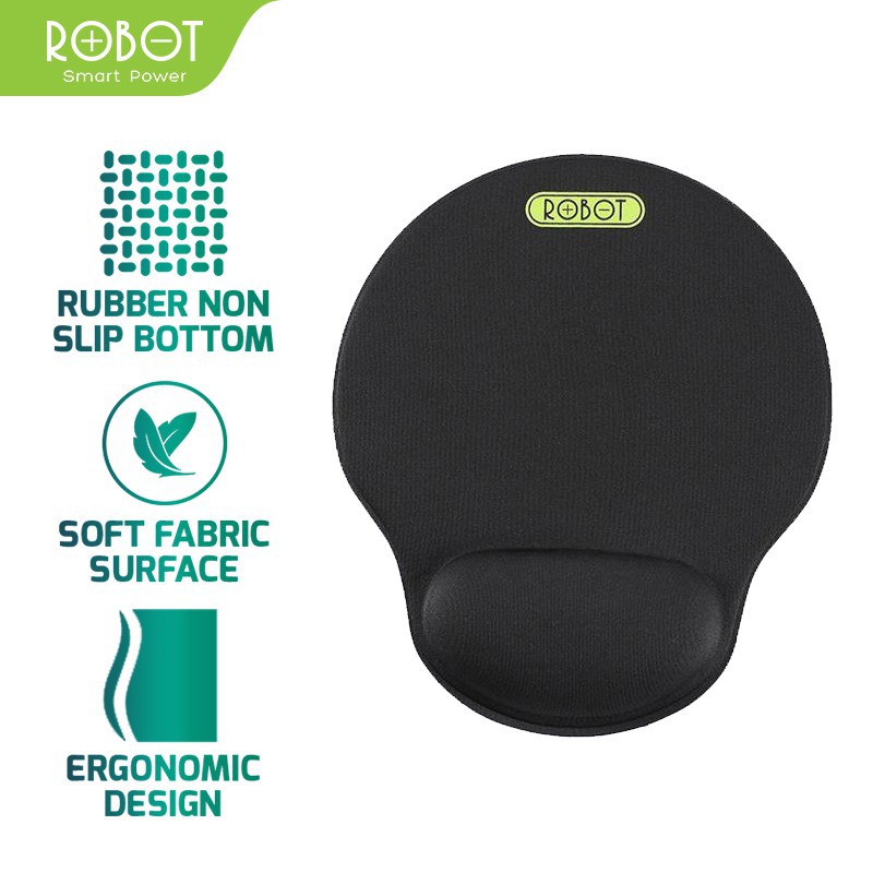 Jual ROBOT RP02 MOUSEPAD ERGONOMIC WRIST REST BANTALAN TANGAN ANTI SLIP ...