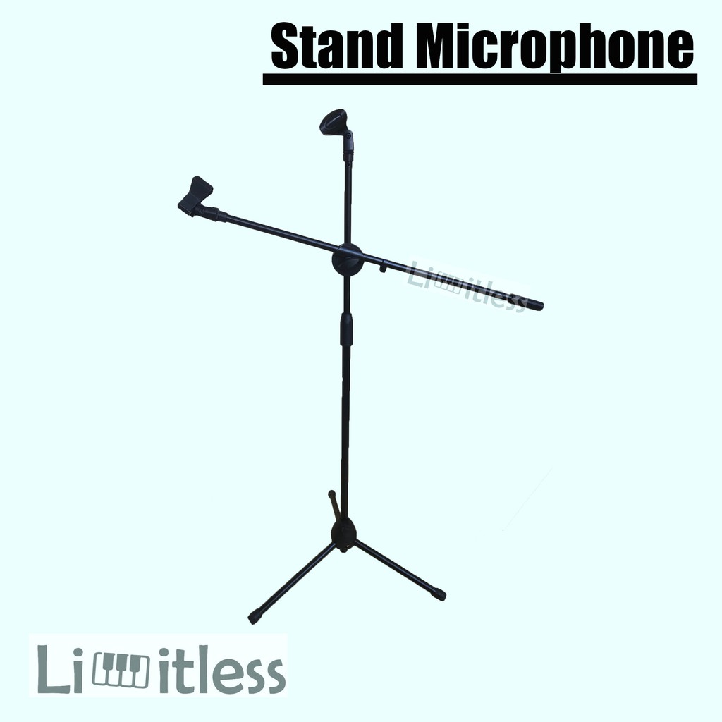 Jual Stand Mic / Mik Stand Microphone / Mikropon Paladin SM33 SM-33 ...