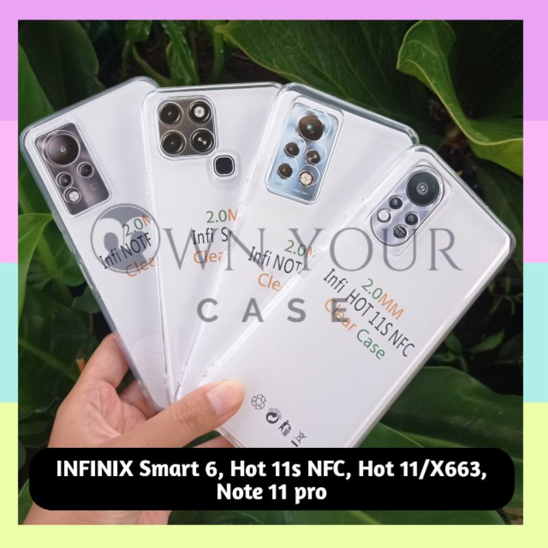 Jual Soft Clear Case Bening anti menguning INFINIX Note 10 Pro, Note 10 ...