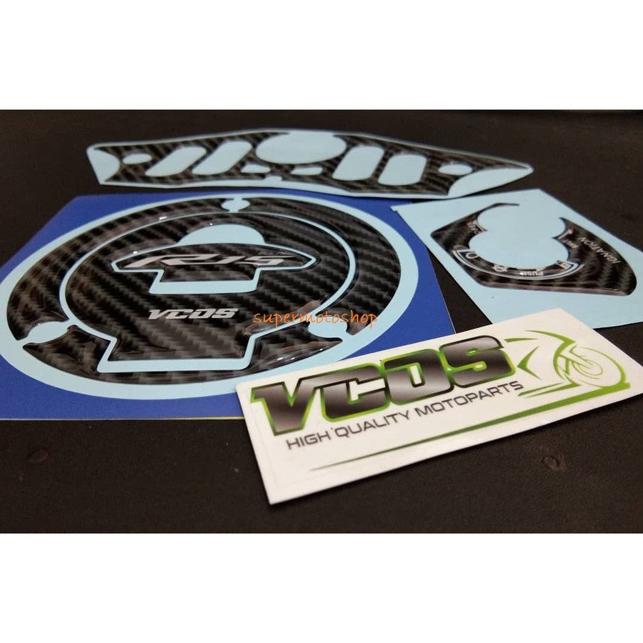 Jual Oracle Stiker Tanki Tankpad Carbon VCOS All New R15 Vva V3 SALEE ...