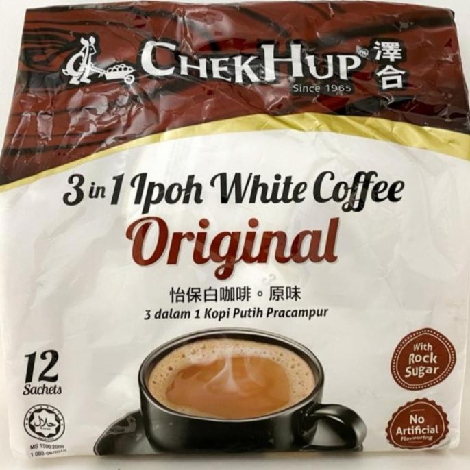 Jual White coffee 3in1 original chek hup ipoh 12sachet | Shopee Indonesia