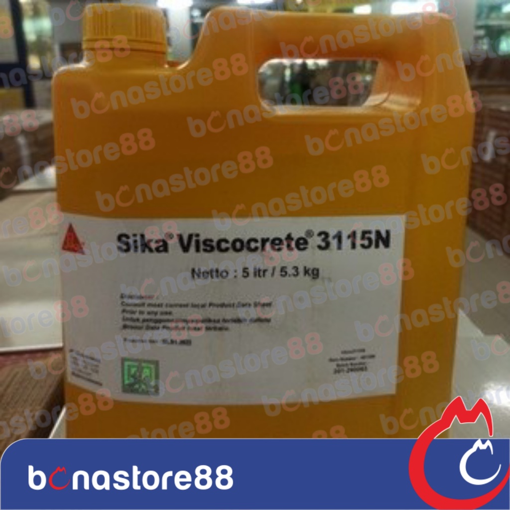 Jual Sika Viscocrete 3115N, jerrycan 5ltr/5.3kg | Shopee Indonesia