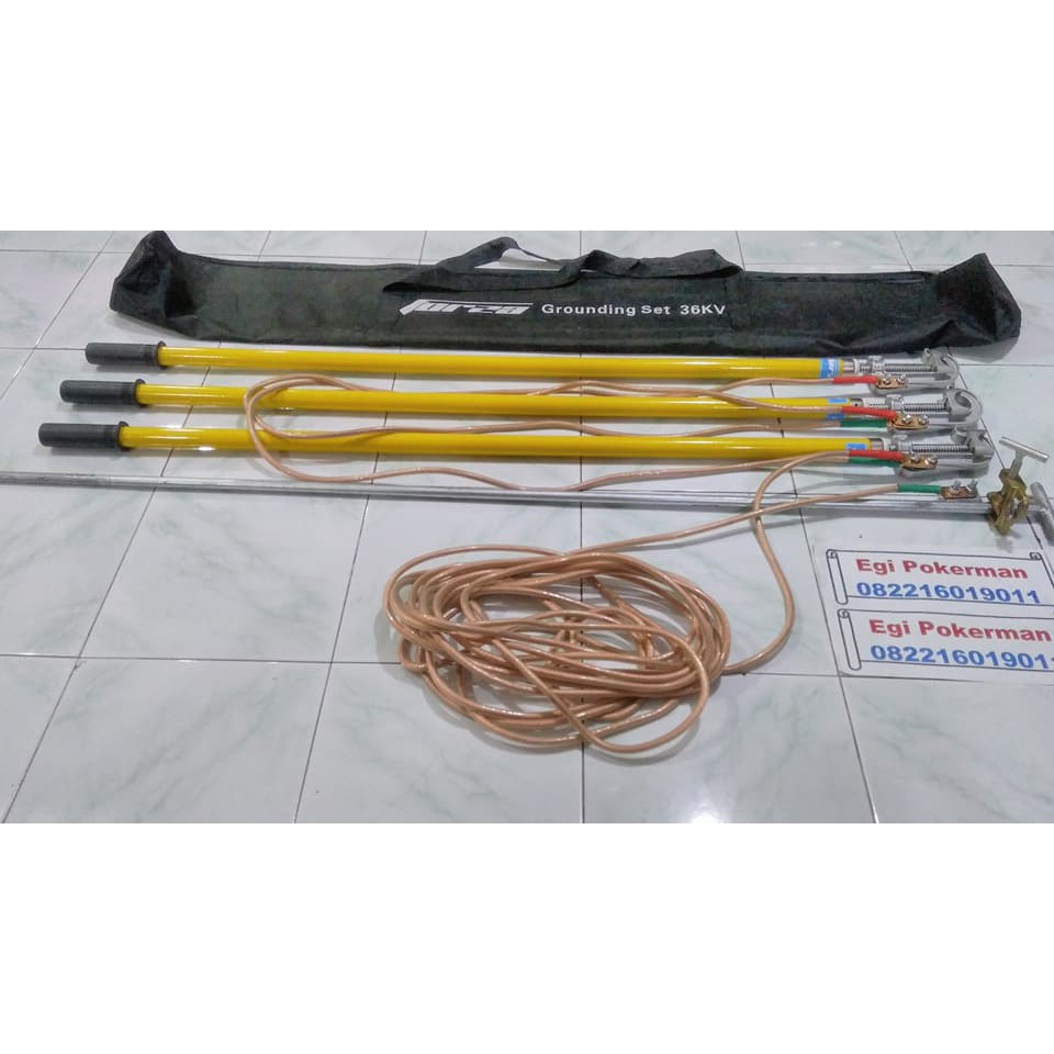 Jual Grounding Set PLN 20 kv / Grounding PLN | Shopee Indonesia