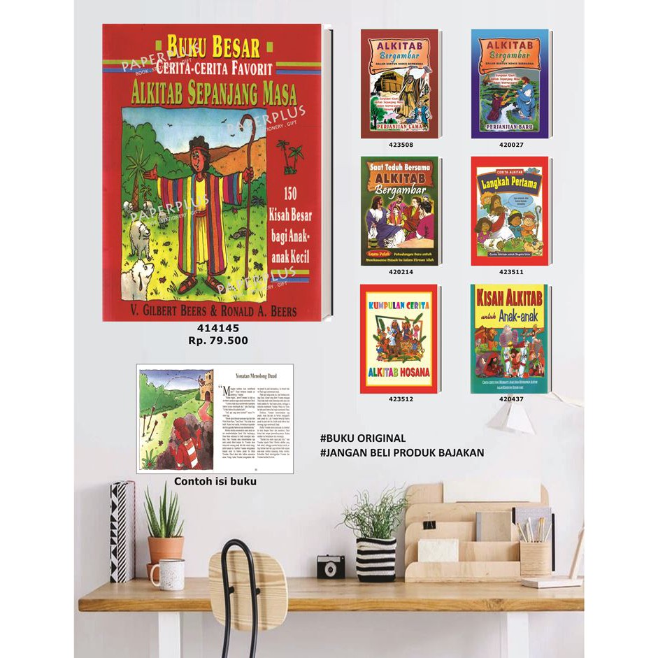 Jual Buku Besar Cerita Favorit Alkitab Sepanjang Masa_C | Shopee Indonesia