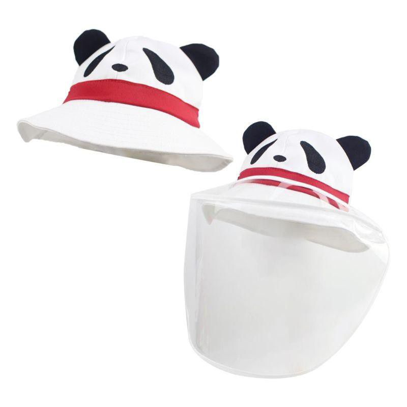 Jual TOPI FACE SHIELD ANAK KARAKTER PANDA PUTIH LUCU UNTUK USIA 1 ...