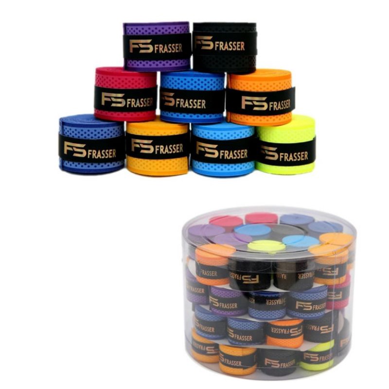 Jual Grip Raket Bulutangkis Pegangan Raket Badminton Anti Slip Frasser ...