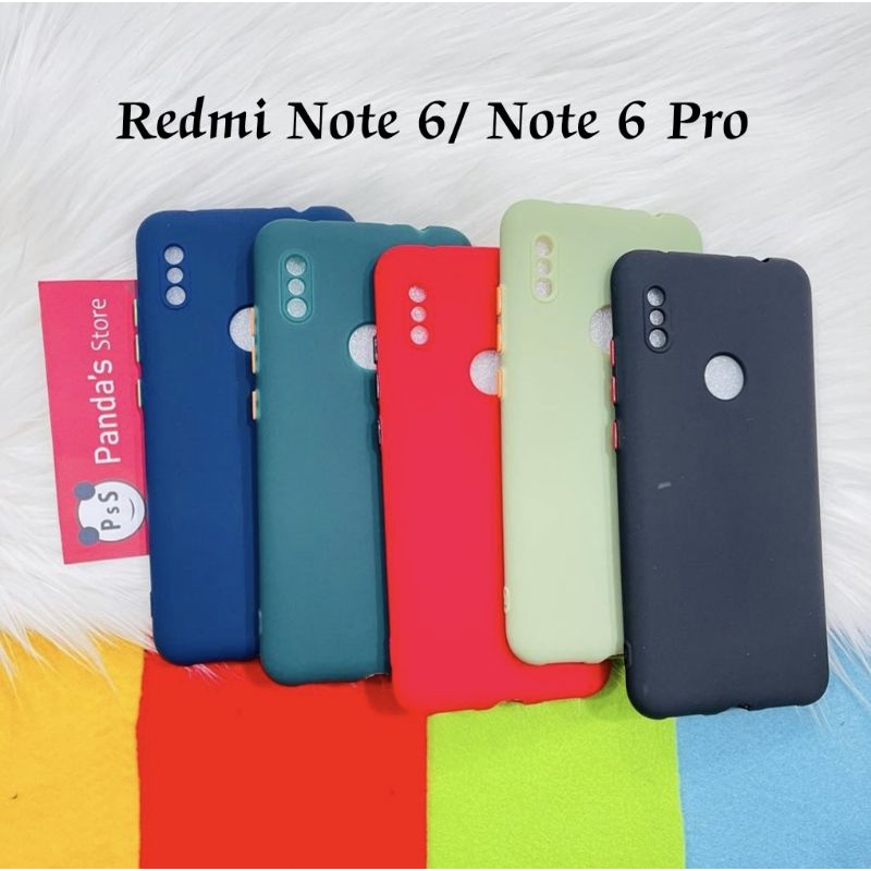 Jual Case Redmi Note 6 / Note 6 Pro Babycase + Pelindung Kamera, Makaron Full Color (PsS ...