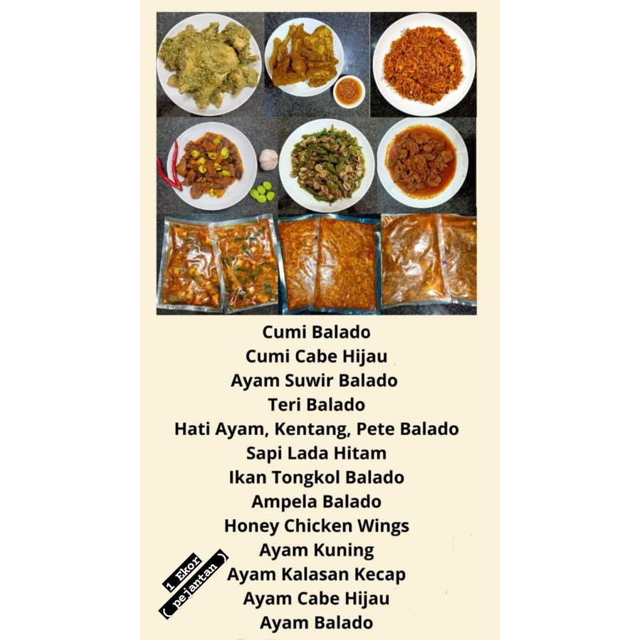 Jual Aneka Masakan Rumahan (Frozen Food) | Shopee Indonesia